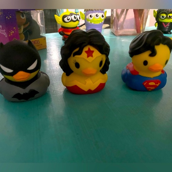 Disney Marvel | Accessories | Disney Rubber Ducky Super Hero Trio ...